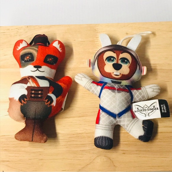 McDonald's | Toys | 223 The Masked Singer Fox And Space Bunny Mcdonalds ...